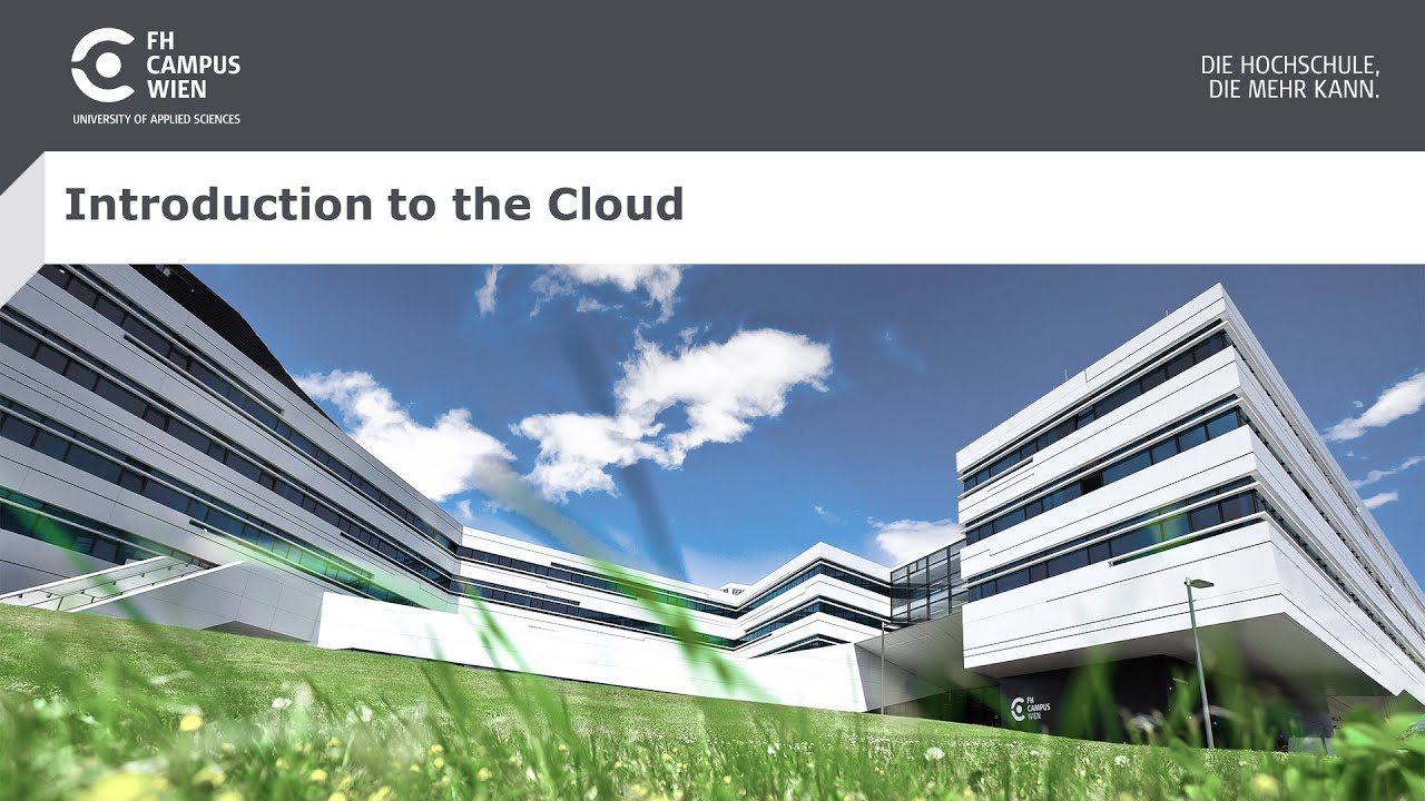 Lecture 1: Introduction to the Cloud