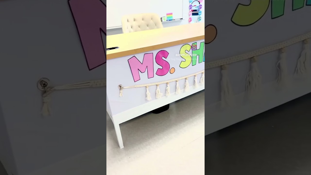 Groovy Retro Bulletin Board Letters