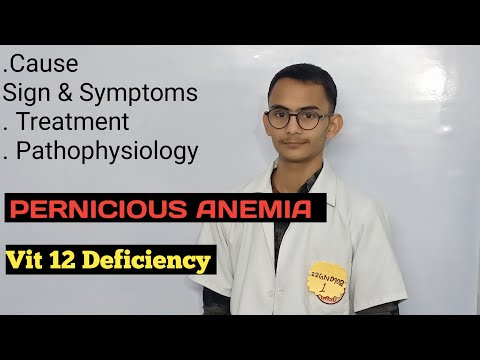 PERNICIOUS ANEMIA | VITARAN B_12 DEFICIENCY ANEMIA | pernicious anemia in hindi