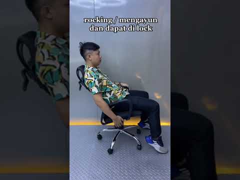 kursi kerja kantor Vetto Pro, kursi ergonomis low budget