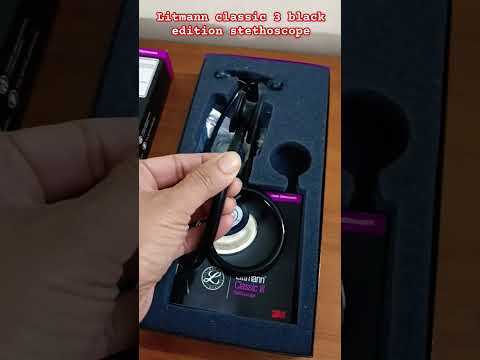 LITMANN CLASSIC 3 BLACK EDITION STETHOSCOPE#medicalequipment #stethoscope #doctor #health #patient