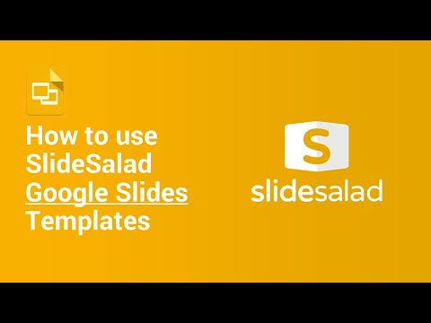 How to use SlideSalad Google Slides Templates - Google Slides Templates Tutorials