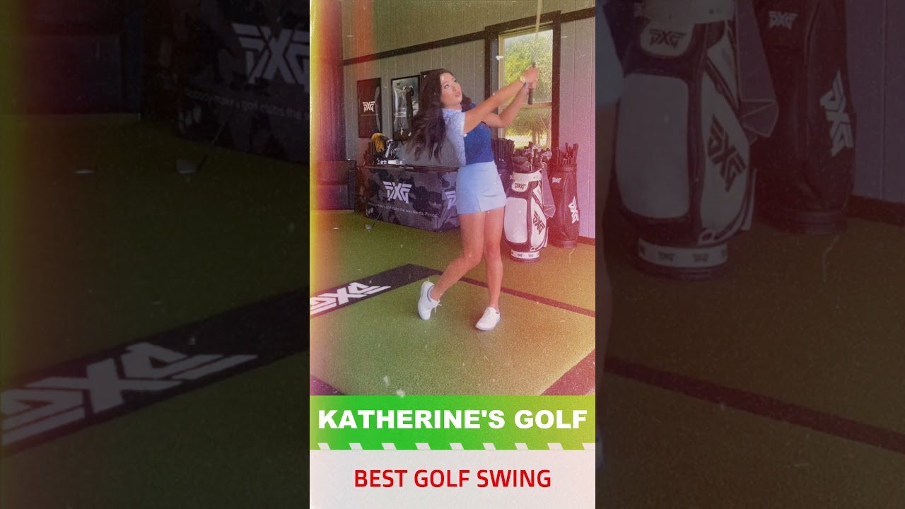 Golf Girl Katherine Walsh: Instagram Golf Influencer | Play with Hot Dress | Influencer #golf