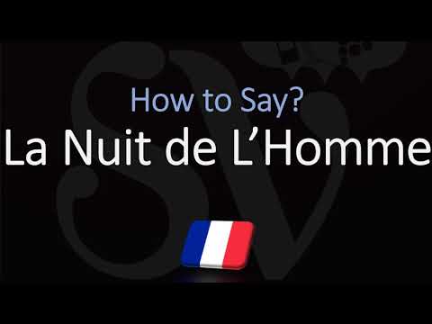 How to Pronounce La Nuit de L’Homme by Yves Saint Laurent?