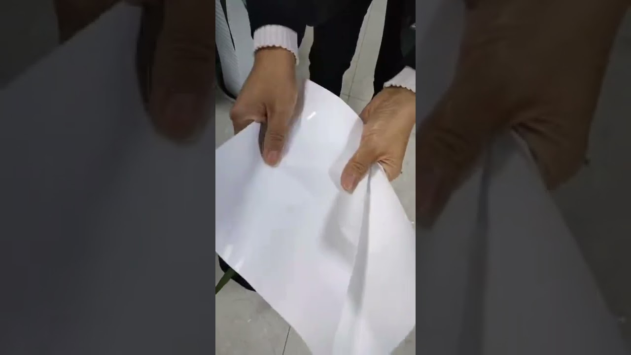 PP printing paper, used for map, label printing, fold without trace, waterproof, crease resistant