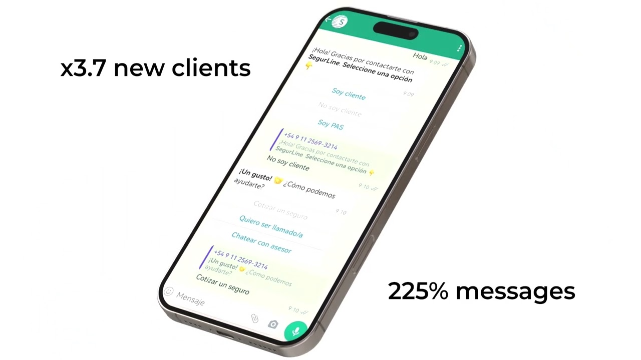 +53% Sales Boost! 📈 Segurline’s WhatsApp API Success Story (Insurance Chatbot)