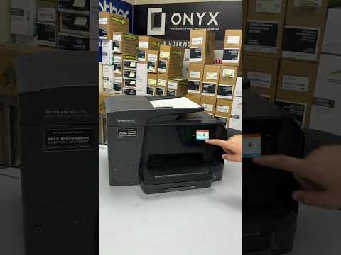 How To Scan Multiple Pages at 1 Time (ADF) | HP OfficeJet Pro 8715
