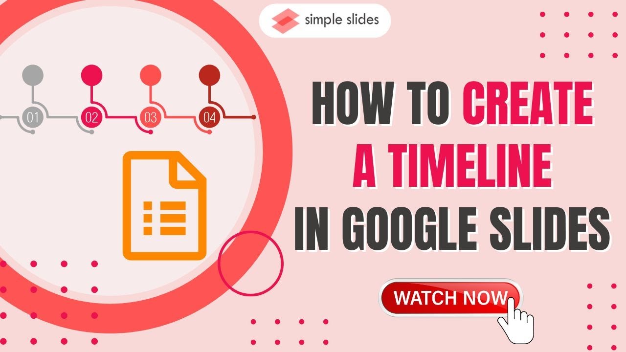 Step-by-Step Guide: Creating Timelines in Google Slides #simpleslides #googleslides #tutorials