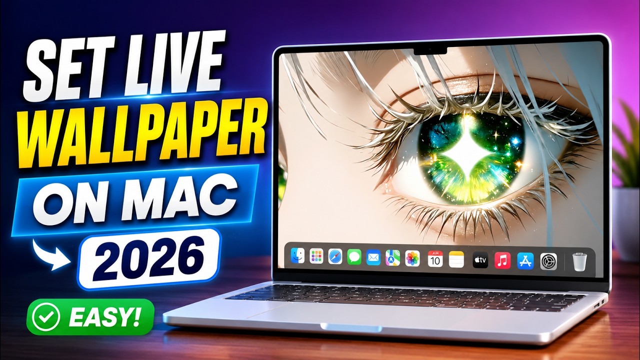 How to Set Live Wallpaper on Mac - Full Step by Step Guide 2026