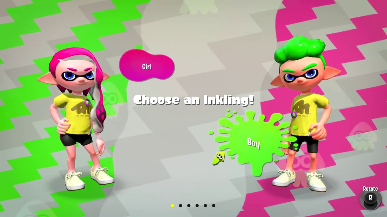 Splatoon 2 - Character Creator Quick Look