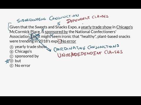 Subordination and Coordination | Worked example (video) | Khan Academy