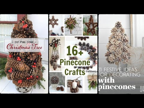 Diy pine cone flowers | Christmas decoration 2023 | Pinecone diy craft ideas | #cristmas | #pinecone