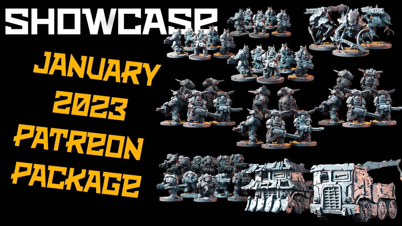 Patreon Package - January 2023 | PuppetsWar.Eu