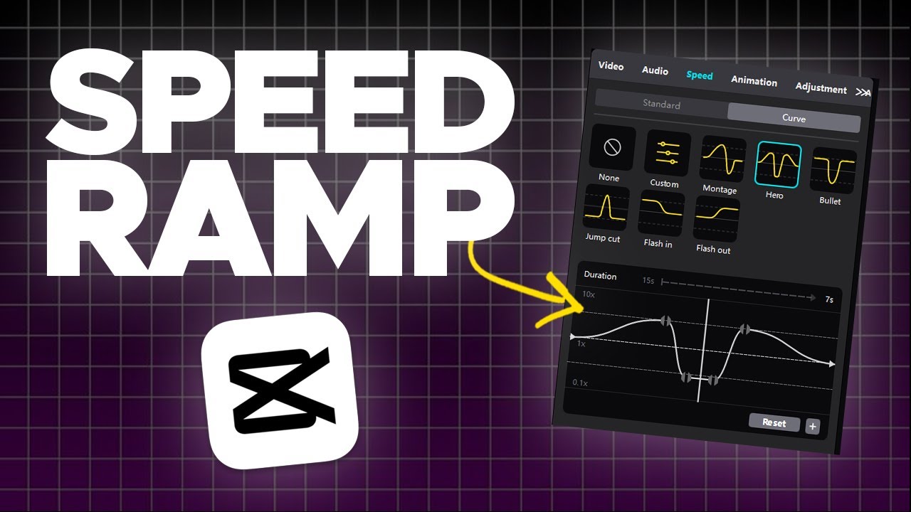 Capcut Tutorial - VIRAL Speed Ramp Effect