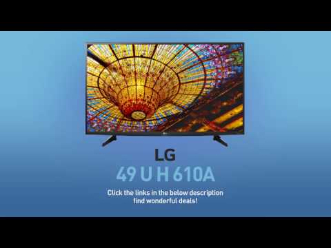 LG 49UH610A 4K UHD HDR Smart LED TV - 49" Class (48.5" Diag) // Full Specs Review  #LGTV