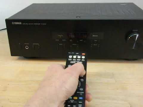 Demo video of Yamaha R-S202 receiver with bluetooth for sale on website