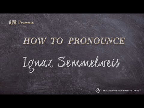 How to Pronounce Ignaz Semmelweis (Real Life Examples!)
