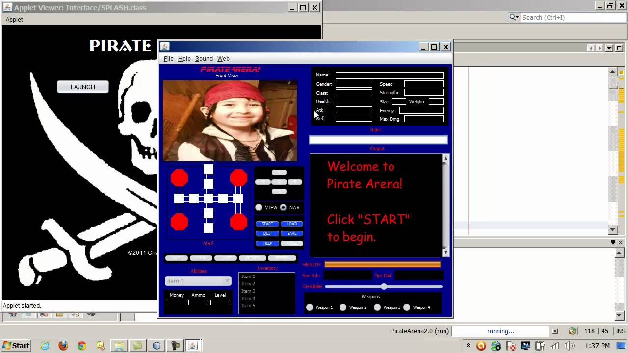 Java - SWING Applications - Color, Size and Backgrounds