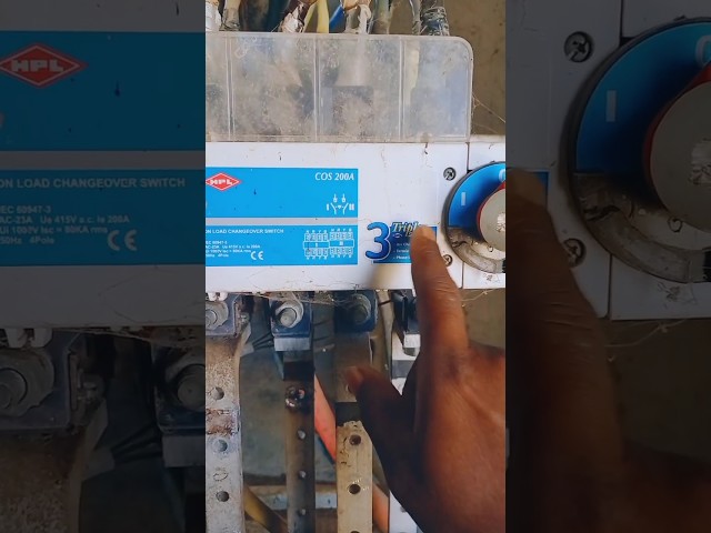 HPL Changeover Switch Supplier - HPL make 63Amp On Load Change Over ...