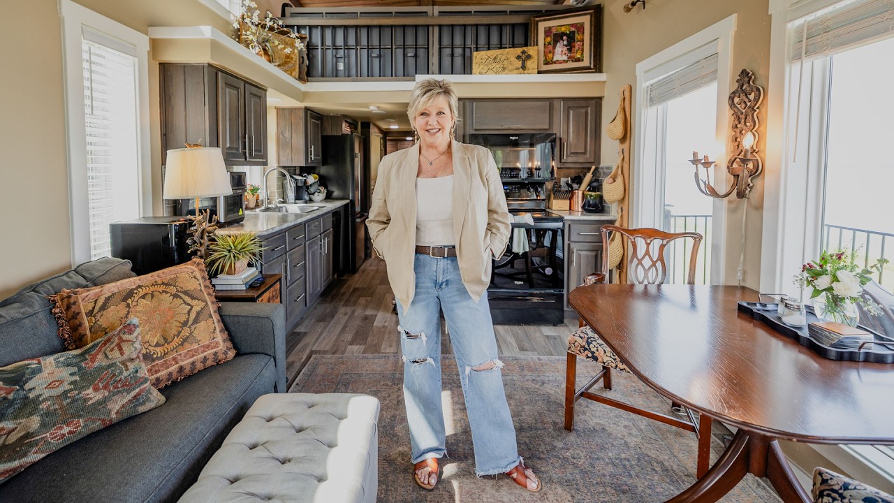 Designer's 3 Bedroom Tiny House w/ Main Floor Bedroom