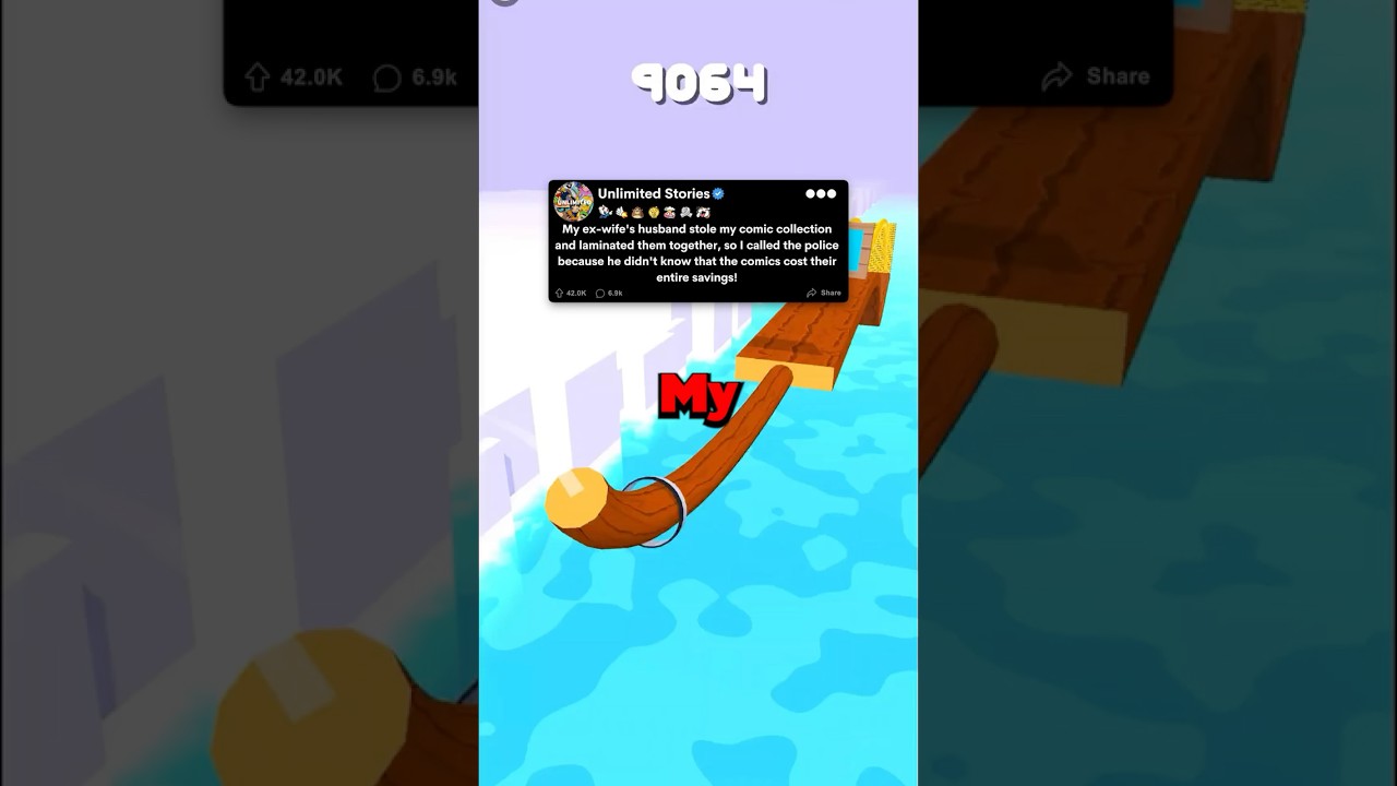 My ex-wife's husband stole my comic collection and laminated them together