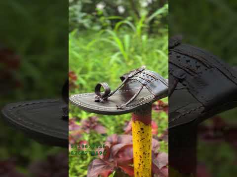 #leather #kolhapuri #chappal #mens #trending #footwear #indianfootwear #subscribe #kolhapurichappal