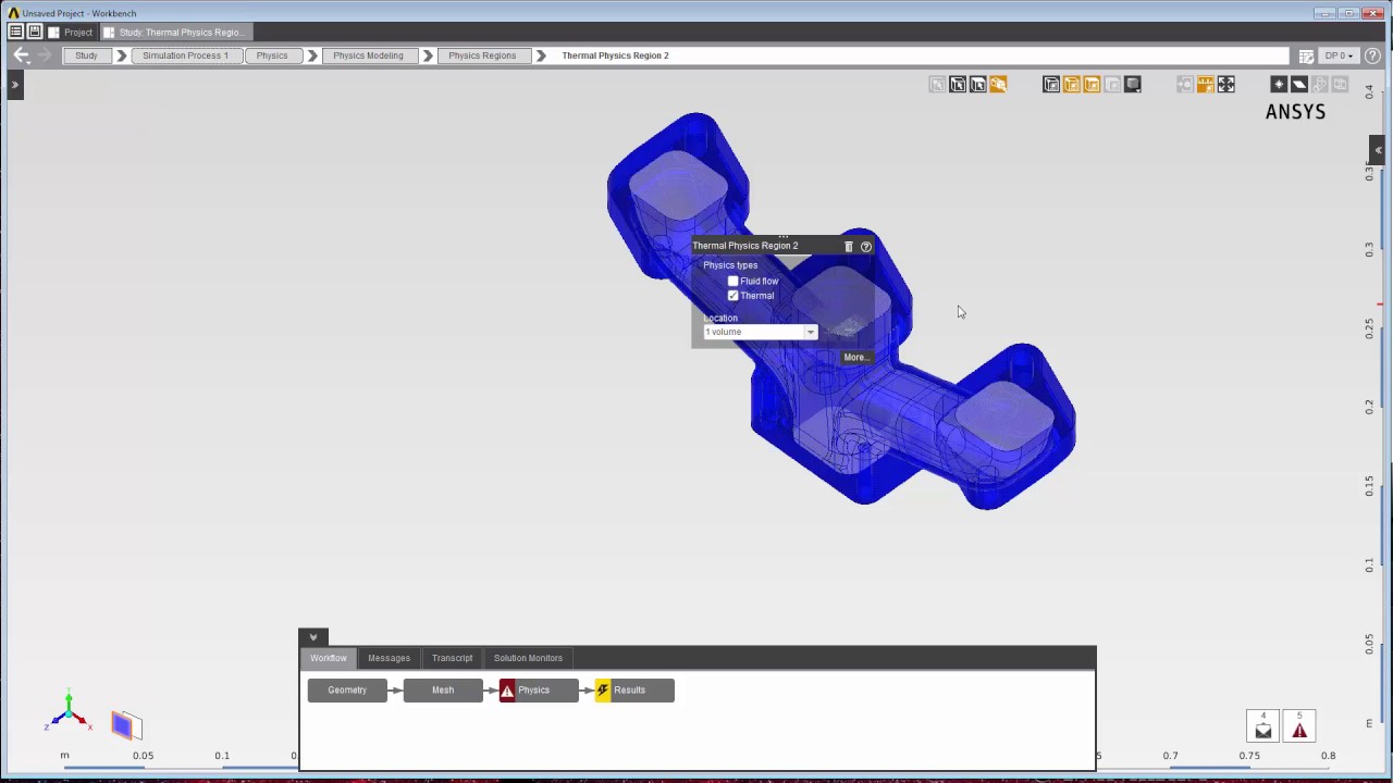 ANSYS AIM  Fluid Solid Heat Transfer - Shubban Technologies