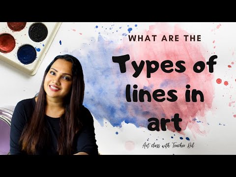 What are the types of lines in art