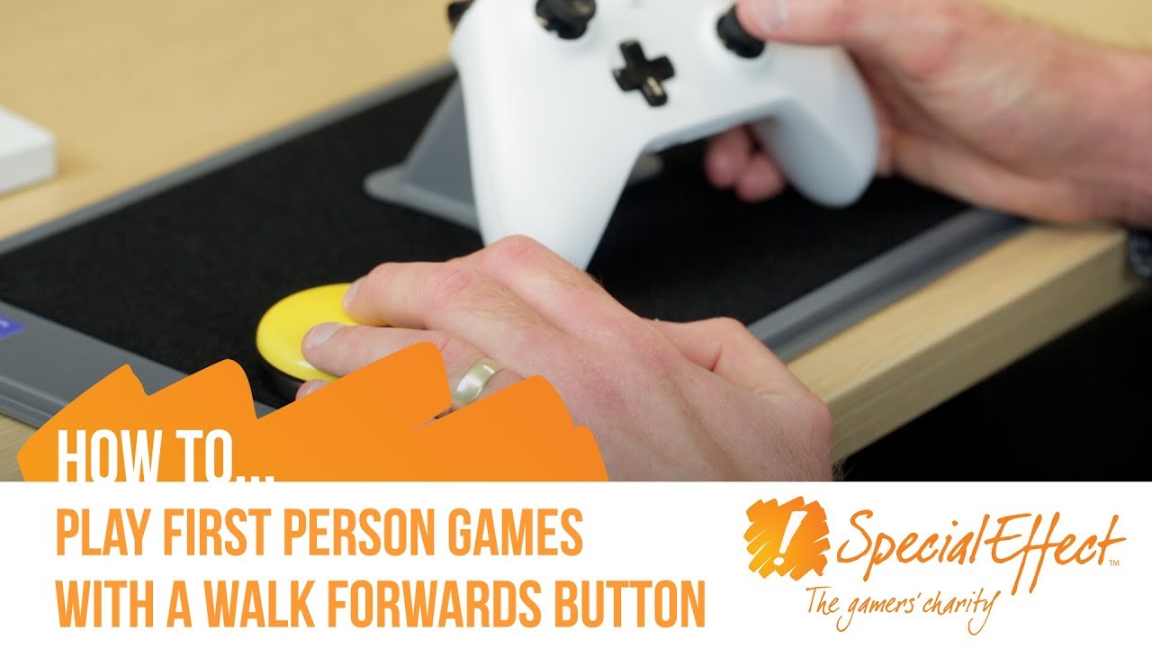 How to Play First Person Games Using a Walk Forwards Button | How To ...