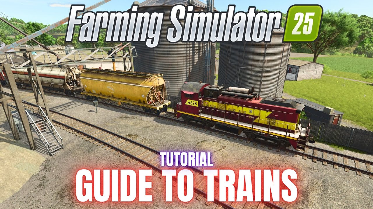 How to Use the Train in FS25 to Maximize Profits - FS25