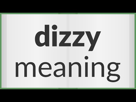 Dizzy | meaning of Dizzy