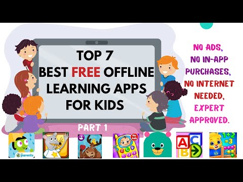 Top Best Free Educational Apps for kids|Offline FREE Android/Ipad Educational Learning apps for kids