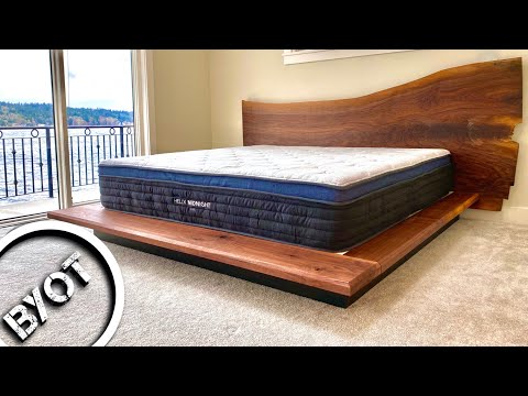 DIY BED FRAME // PLATFORM BED