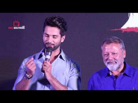 Dad Compliment Me | Shahid Kapoor | Haider | Book Launch