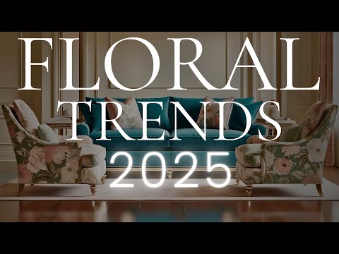 Floral Trends 2025 | Bold, Beautiful, Blooming Home Décor Ideas