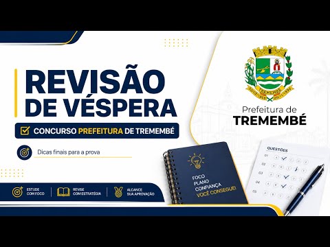 Concurso Tremembé - Revisão de Véspera - Vencendo Concursos