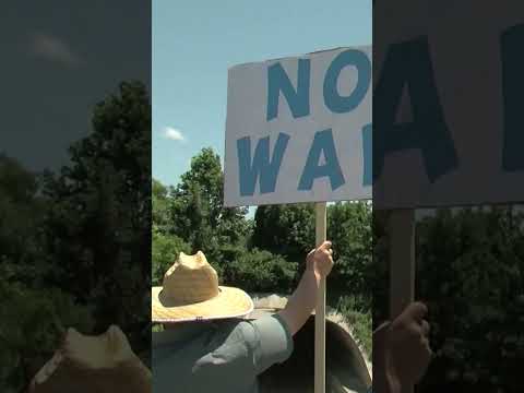 Anti-war protesters rally in major cities after US strikes Iran