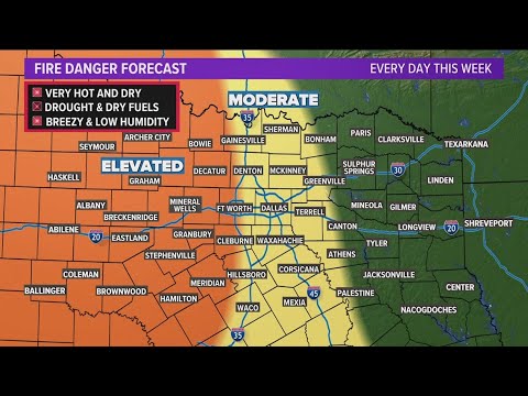 DFW weather: What does the heat mean for fire danger?