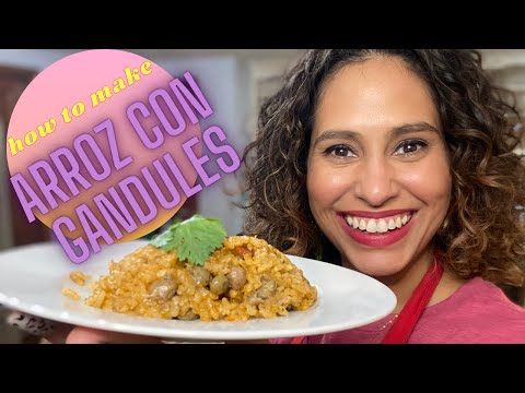 HOW TO MAKE ARROZ CON GANDULES: Step by step for beginners and lovers of Puerto Rican cuisine