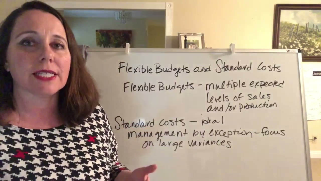 Flexible budgets and standard costs introduction