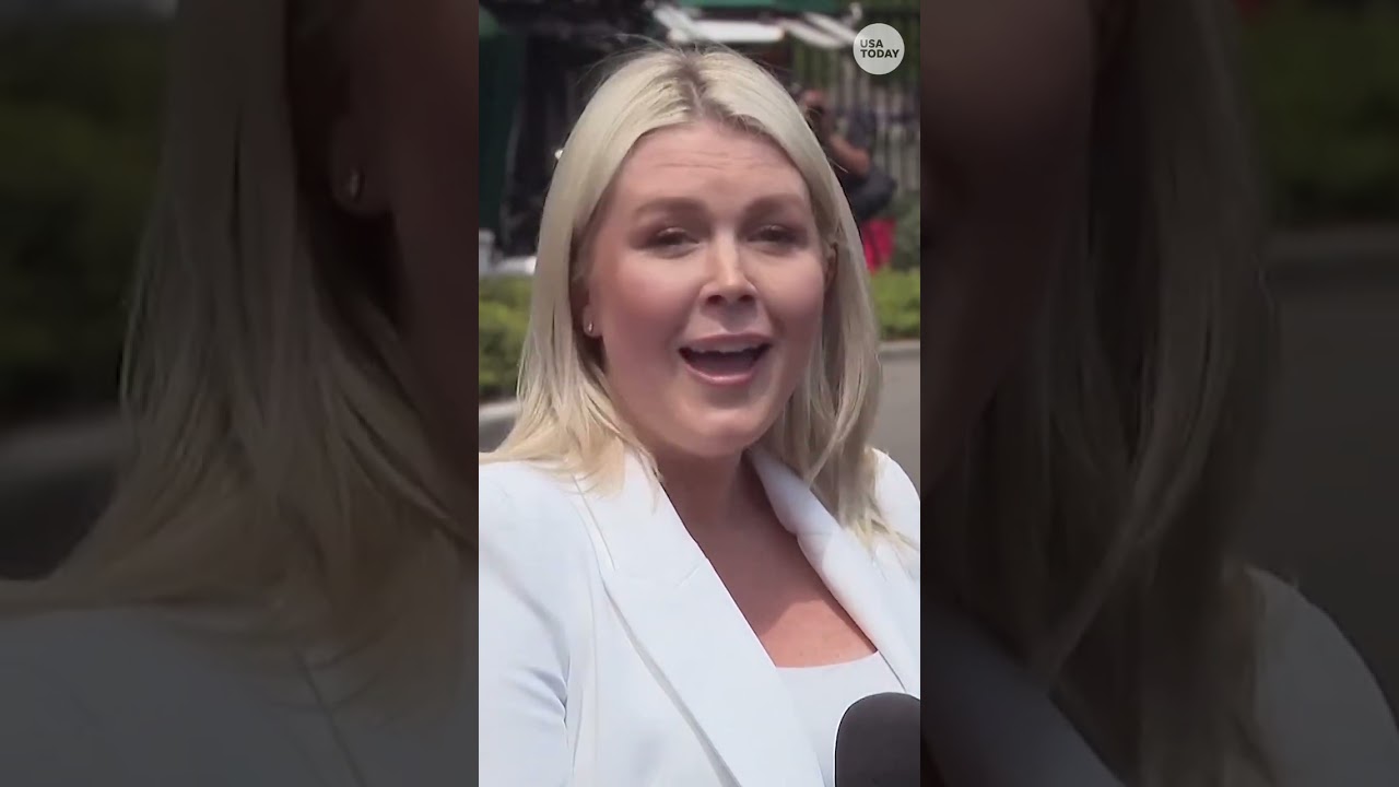 Karoline Leavitt bids farewell as she goes on maternity leave