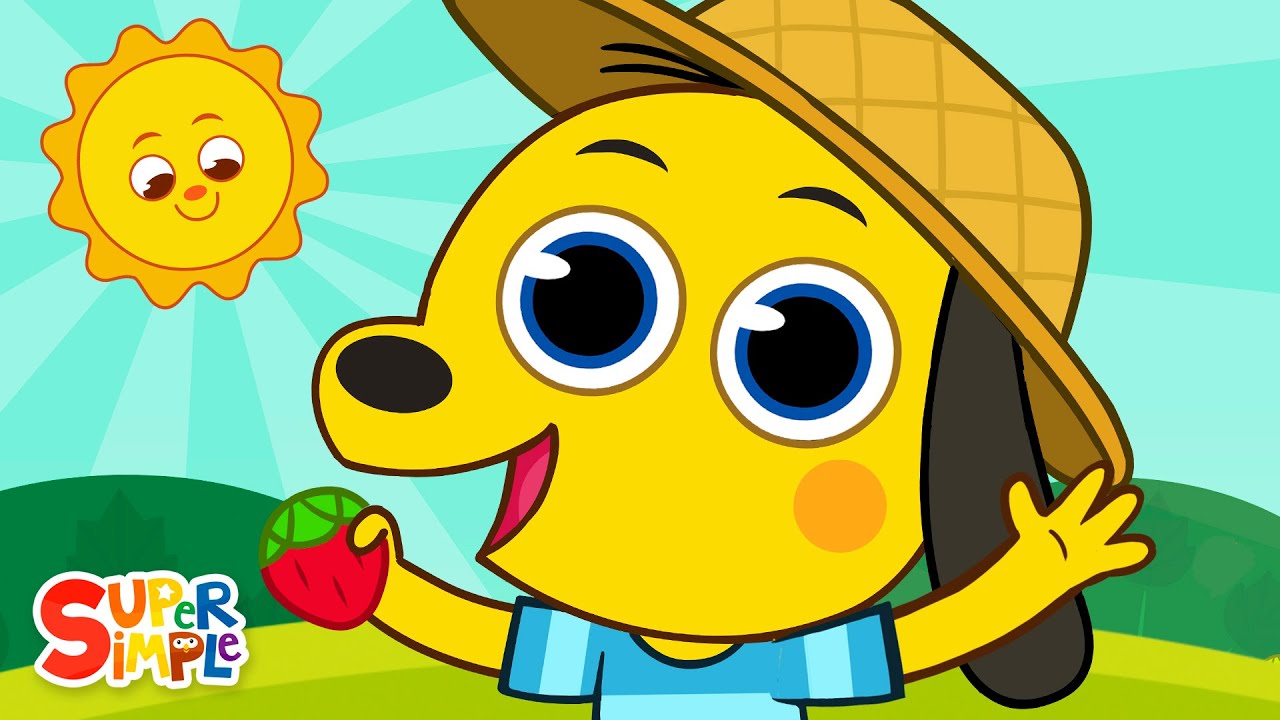 Picked A Strawberry🍓 |  Kids Counting Song | Super Simple Songs