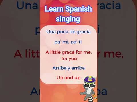 Learn Spanish with the song la bamba.