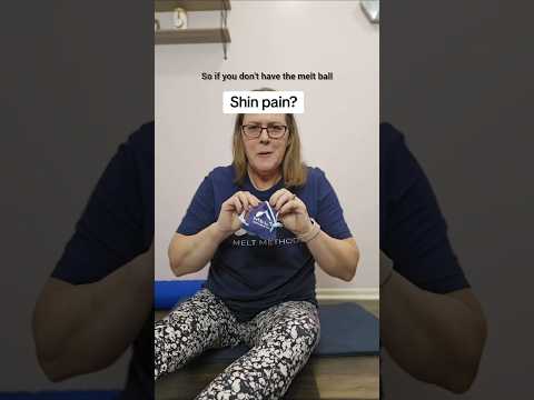 Shin Treatment with Melt therapy ball