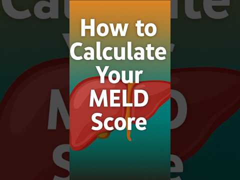 How to Calculate Your MELD #MELDScore #cirrhosis #liverdisease #sobriety #Transplant #Shorts