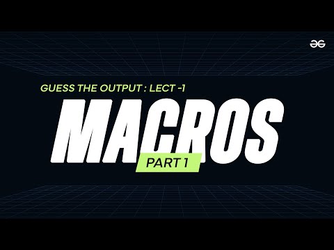 Guess the Output 1 | Tricky C codes for Beginners, Technical Interviews & Gate | GeeksforGeeks