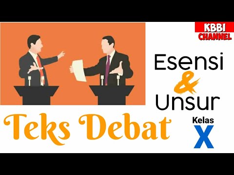 Teks Debat | KD 3.12 | Kelas X