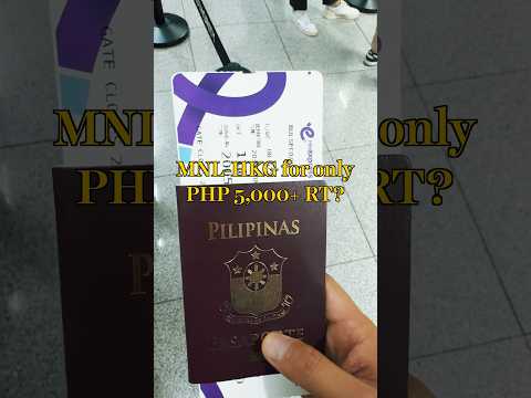 HK Express MNL-HKG Flight Review