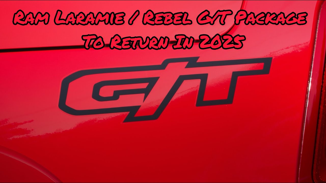Ram Laramie / Rebel G/T Package To Return In 2025