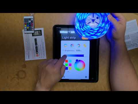 Setting up the Ecosmart Smart Tunable Tape Light using Hubspace